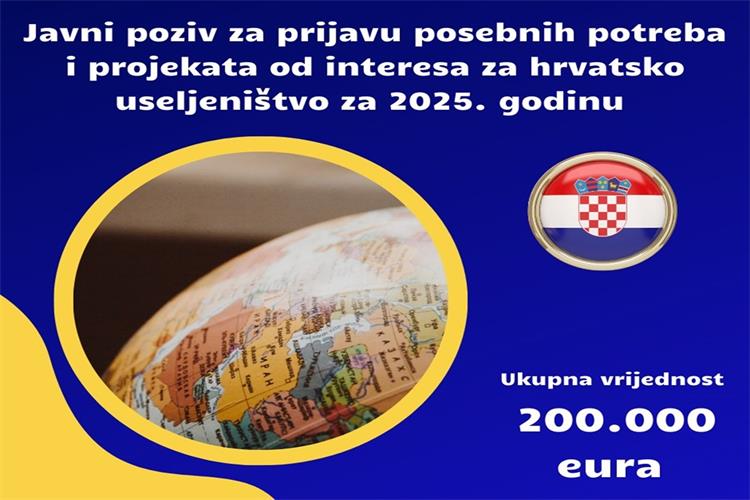 Ministarstvo demografije i useljeništva - Javni poziv za prijavu posebnih potreba i projekata od ...